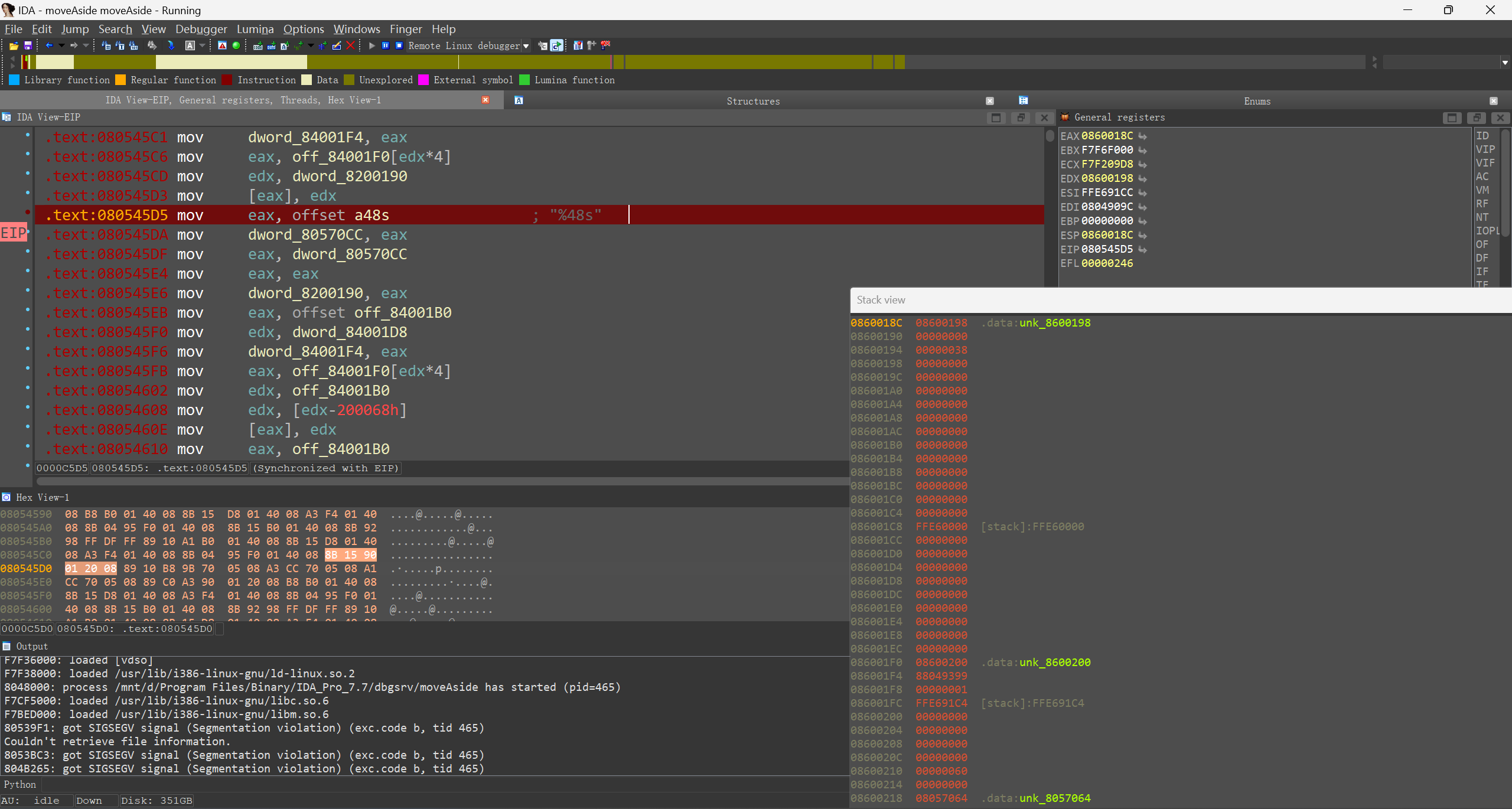 Movfuscator混淆研究